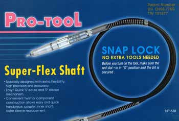 ProTool Super-Flex Shaft - Snap Lock – nailez.com