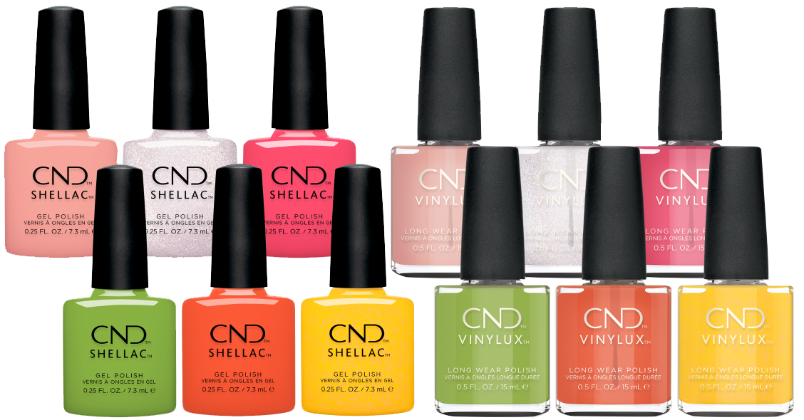 CND Shellac & Vinylux DUO Gleam & Glow Summer 2024 Collection – nailez.com