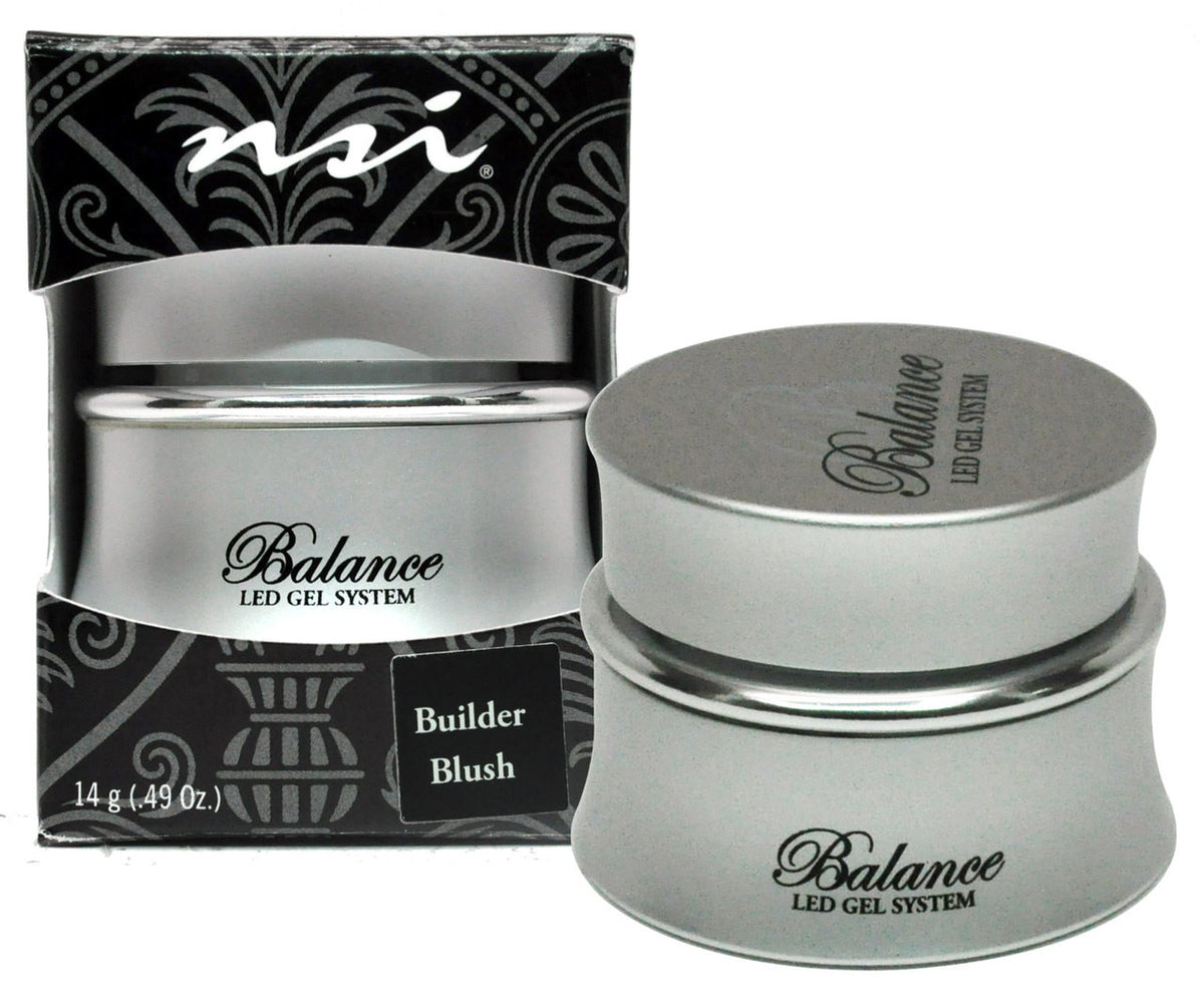 NSI Balance LED Gel System Builder Blush - 14 g (.52 Oz.) – nailez.com