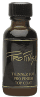 ProFinish Topcoat Thinner - 1oz – nailez.com