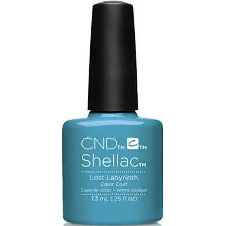 CND Shellac Gel Polish Lost Labyrinth - .25 oz - Red Packaging – nailez.com