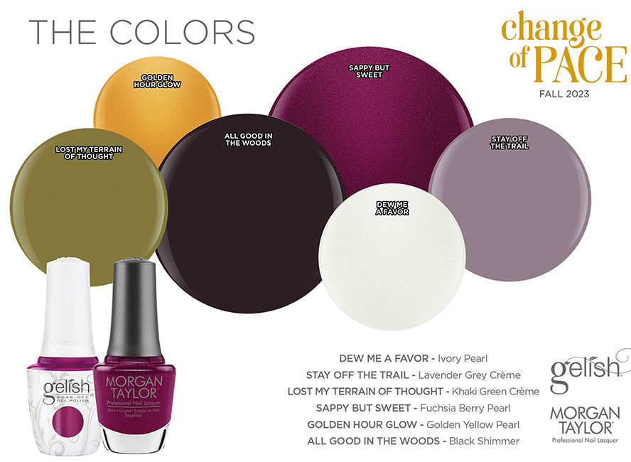 Gelish Two Of A Kind Change of Pace Fall 2023 Collection – nailez.com