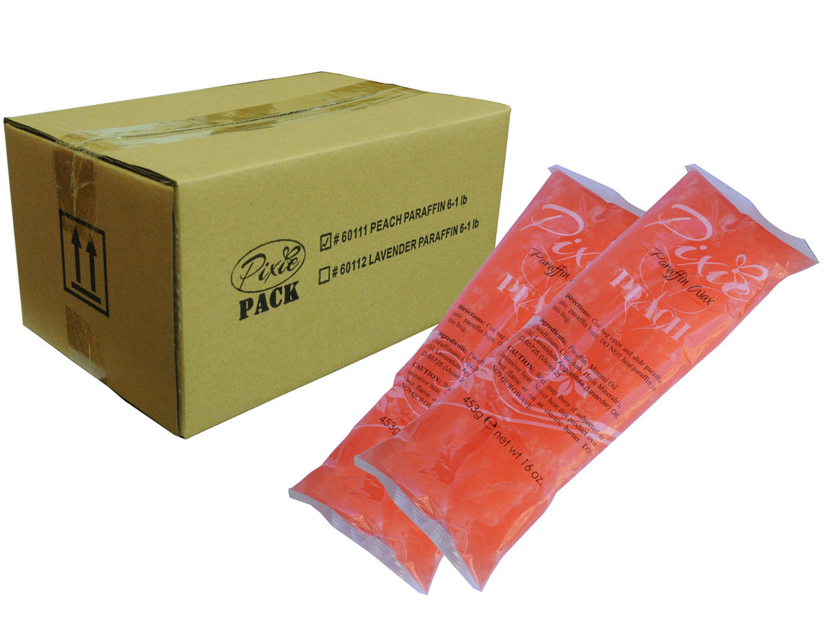 Pixie Peach Paraffin Wax - 6lbs (29000) – nailez.com