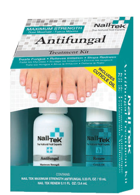 Nail Tek Anti Fungal Kit - Anti Fungal + travel size Renew – nailez.com