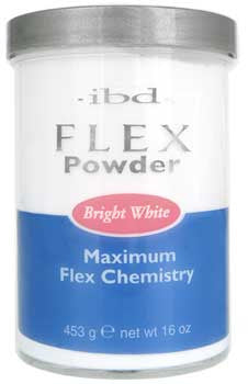 ibd Flex Bright White Powder - 16oz – nailez.com