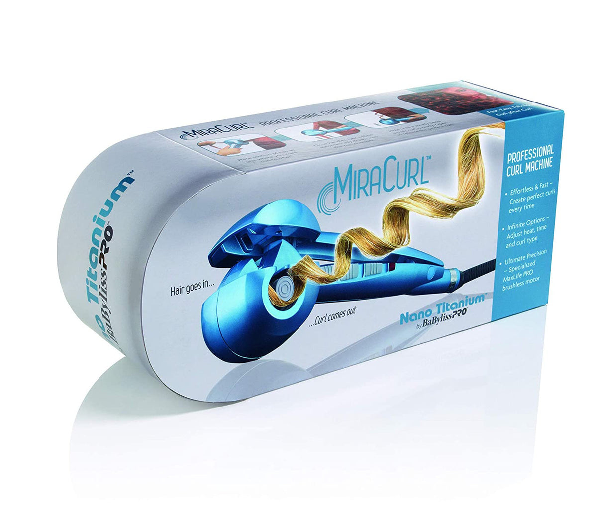 BaBylissPRO Nano Titanium MiraCurl Professional Curl Machine – nailez.com