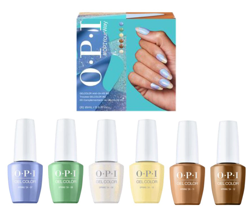 OPI GelColor Spring 2024 Your Way Collection ADD-ON Kit # 2 – nailez.com