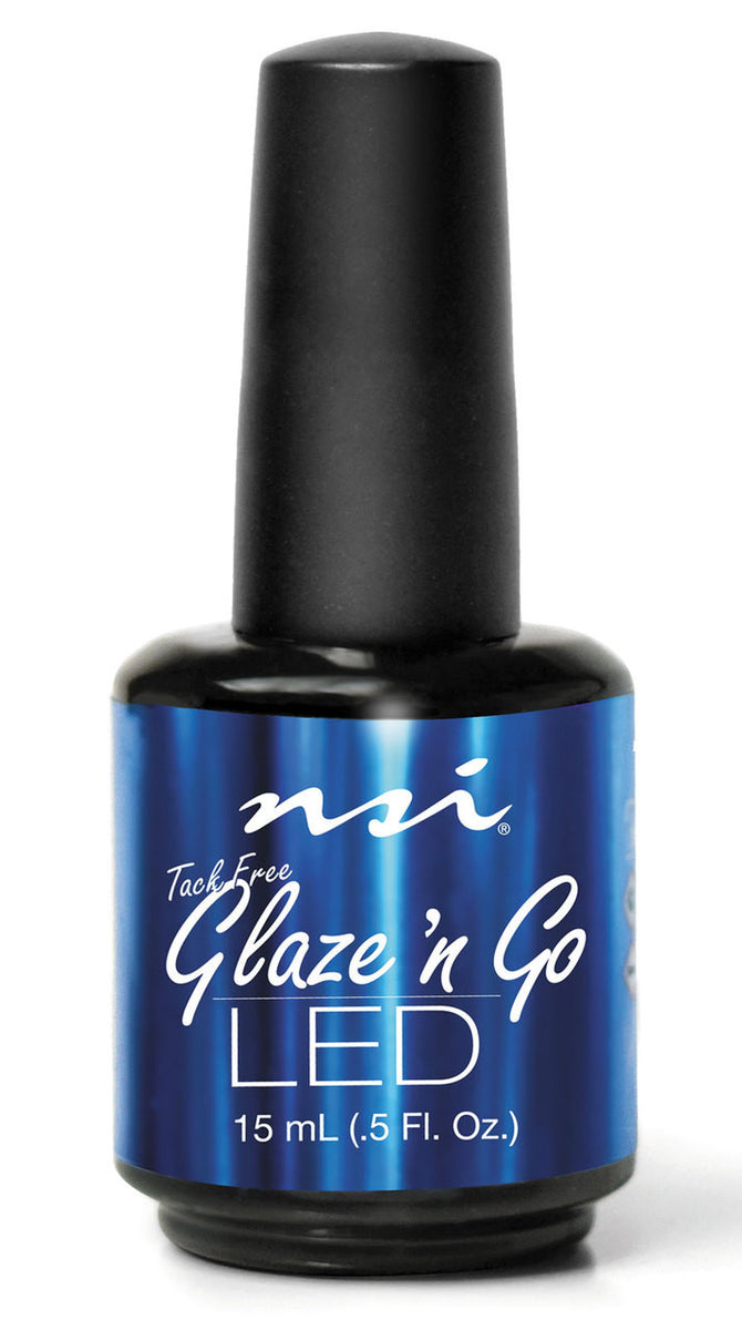 NSI LED/UV Glaze 'n Go - .5 fl oz (15 ml) – nailez.com