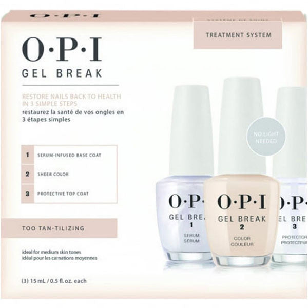 OPI Gel Break Too Tan-tilizing Trio Pack – nailez.com