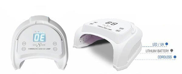 Cre8tion Cordless LED/UV Lamp - White – nailez.com