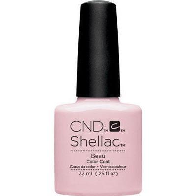 CND Shellac Gel Polish Beau - .25 oz - Red Packaging – nailez.com