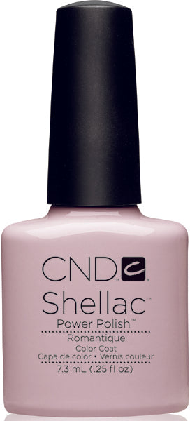 CND Shellac Gel Polish Romantique - .25 fl oz - Red Packaging – nailez.com