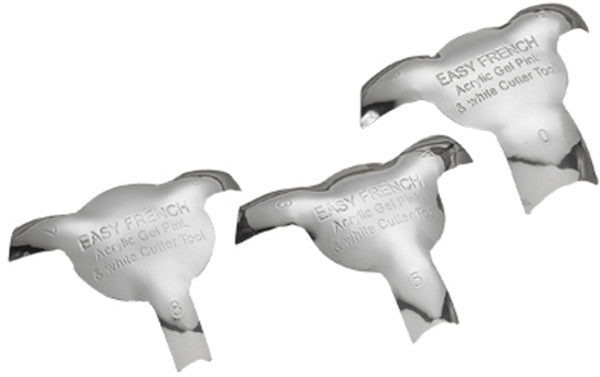 DL Pro French C Triple Tip Smile Line Tool 3 pk – nailez.com